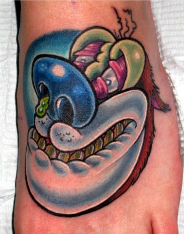 Happy Happy, Joy Joy! Ren & Stimpy Tattoos — The World of Kitsch