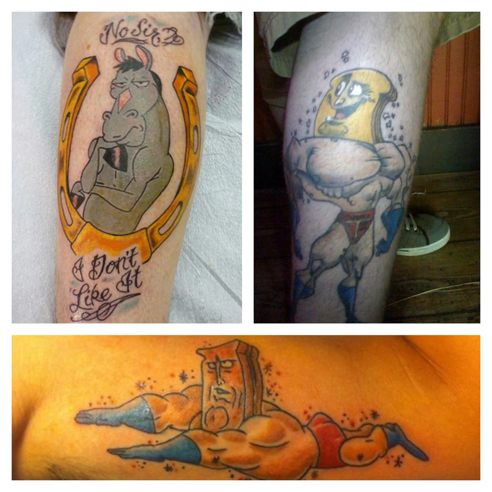 Happy Happy, Joy Joy! Ren & Stimpy Tattoos — The World of Kitsch