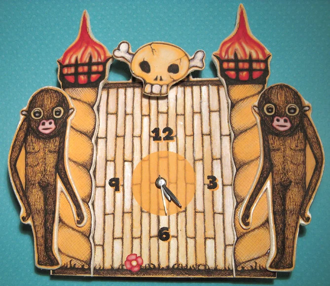 Saucy Wooden Burlesque Puppets — The World of Kitsch