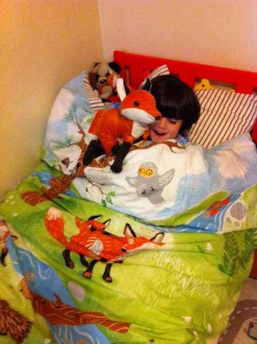 Ikea Fox Print Duvet Set — The World of Kitsch