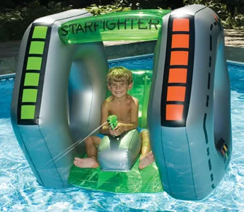 Giant Floating Pretzel & Other Wacky Pool Floats — The World of Kitsch