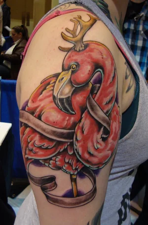 Kitsch Flamingo Tattoos — The World of Kitsch