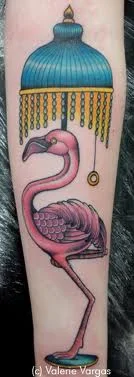 Kitsch Flamingo Tattoos — The World of Kitsch