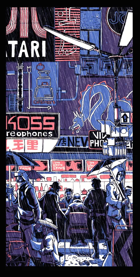 Blade Runner Illustrations — The World of Kitsch