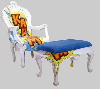 Comic Book Chairs — The World of Kitsch