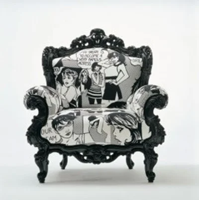 Comic Book Chairs — The World of Kitsch