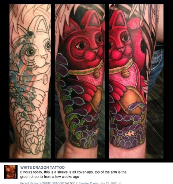 My Latest Weird Little Tattoo, by Chris Crooks from White Dragon ...