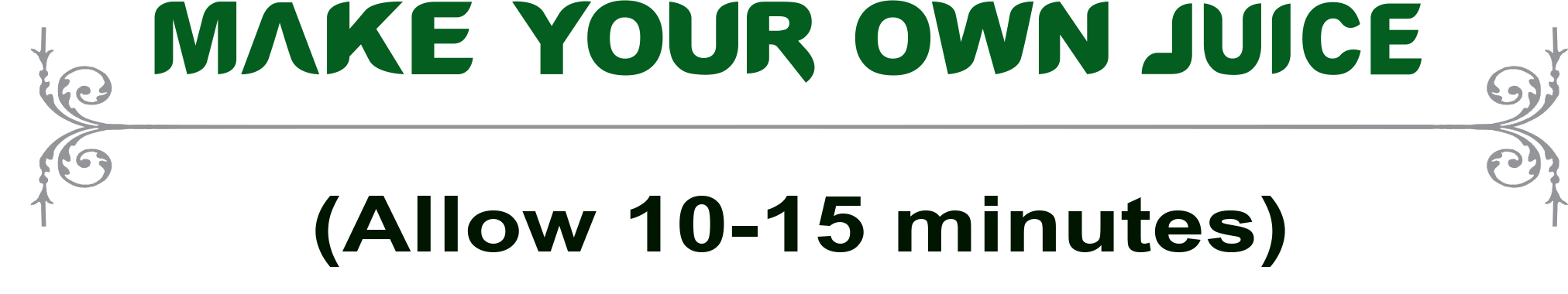 Menu — THRIVE JUICE LAB