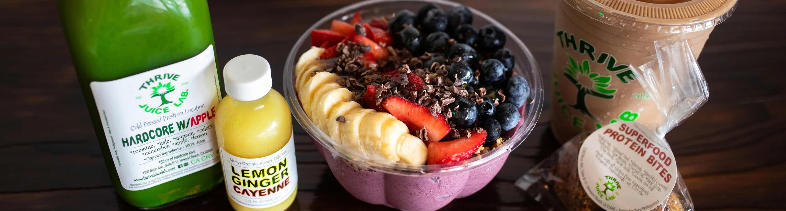 Home -THRIVE JUICE LAB