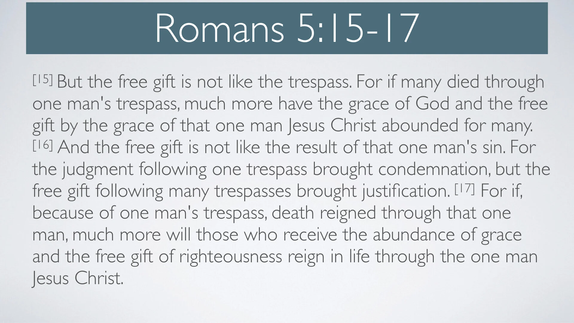 03.01.20 - Romans: United to Christ, Our Champion — Watershed Fellowship