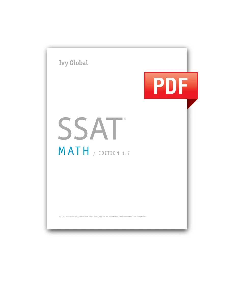 SSAT Math (PDF) — Ivy Global