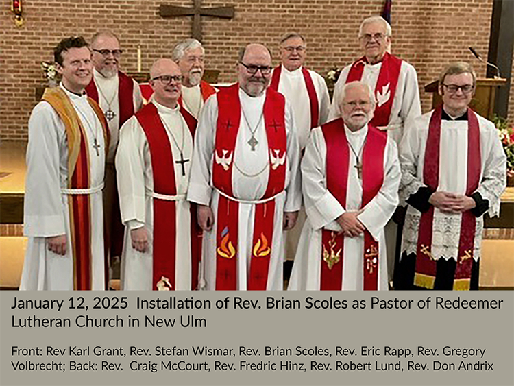 Call Updates — Minnesota South District, LCMS