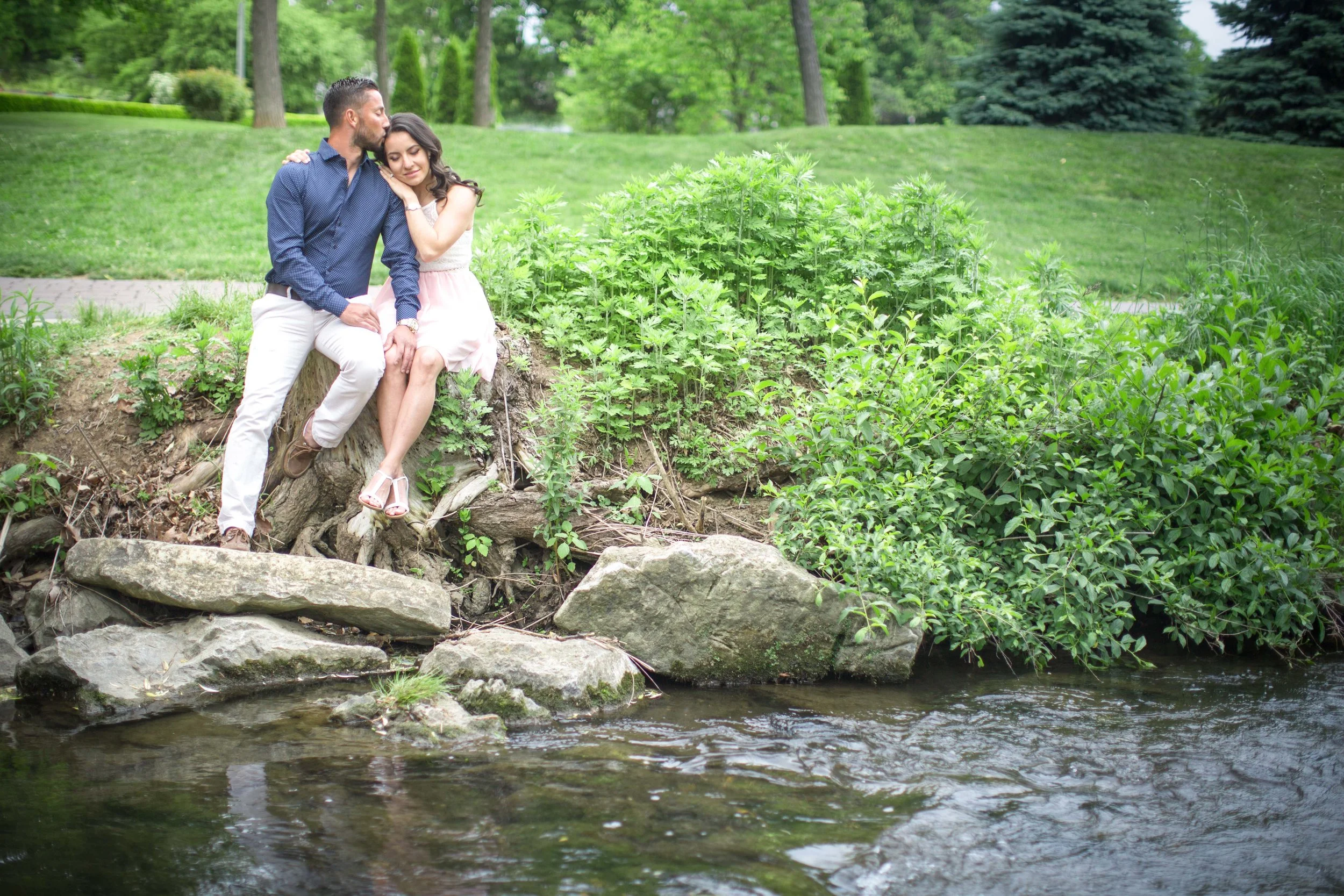 Jennifer and Mauricio's Engagement Shoot | Rose Garden — Vanessa ...