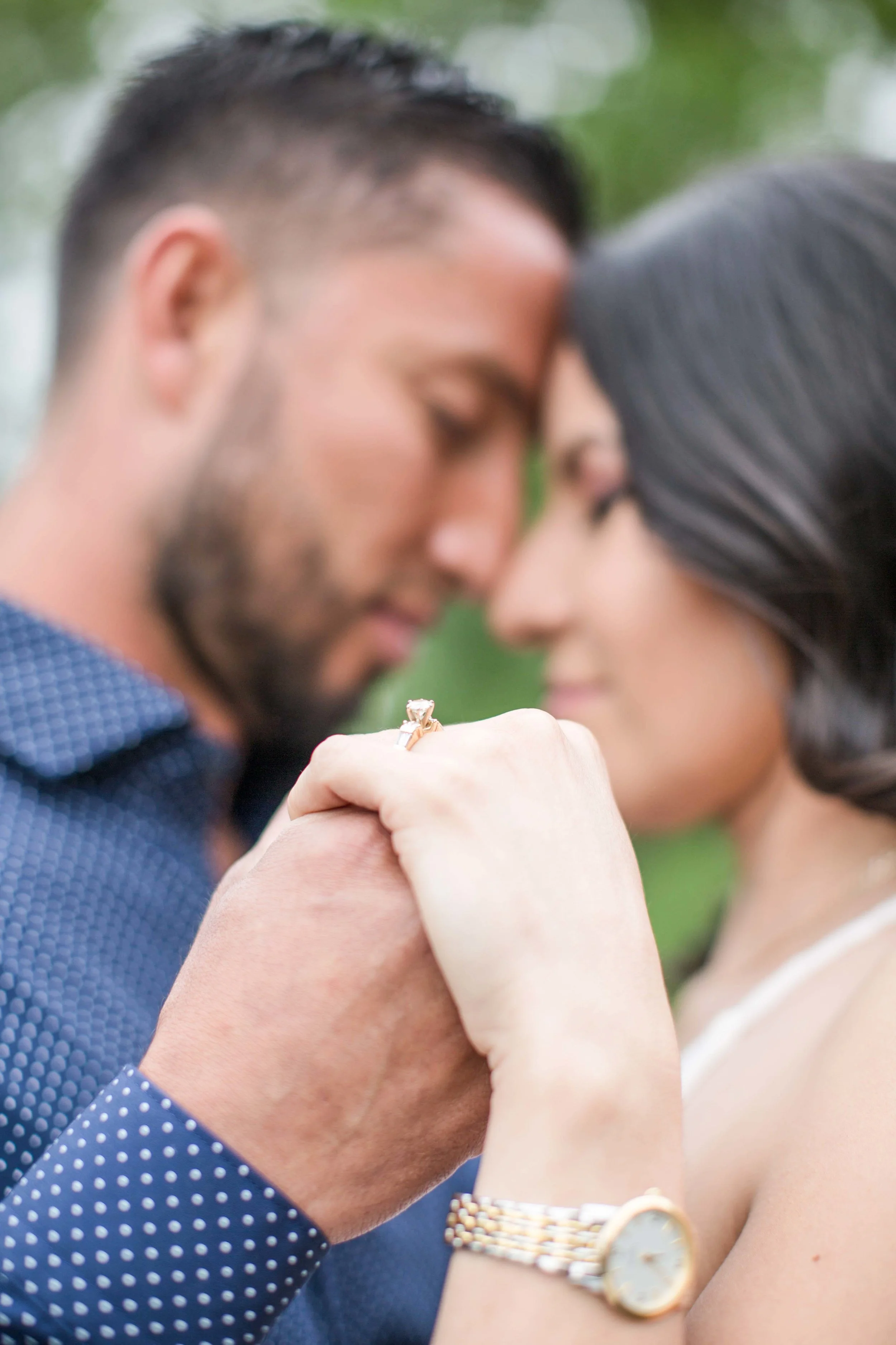 Jennifer and Mauricio's Engagement Shoot | Rose Garden — Vanessa ...
