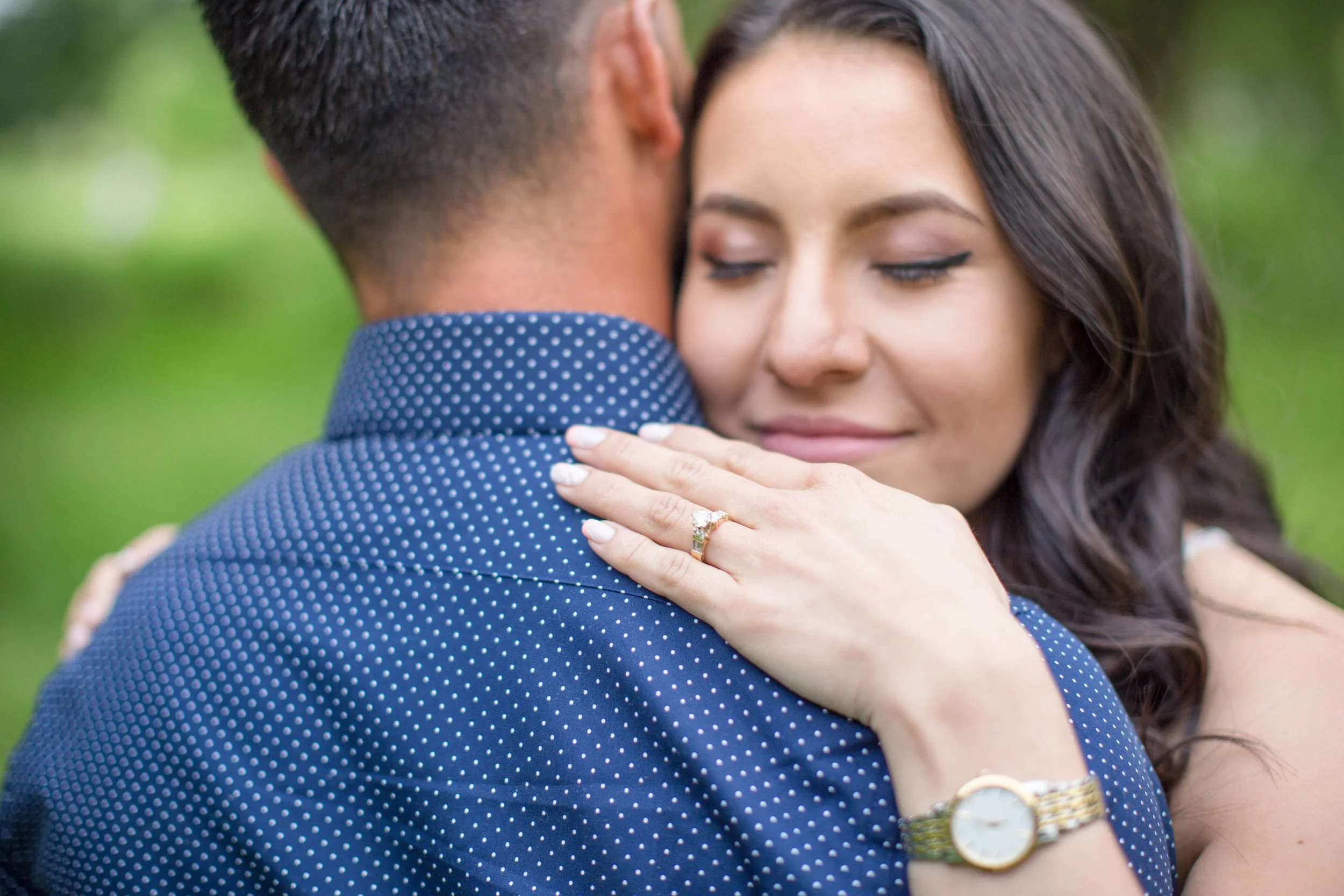 Jennifer and Mauricio's Engagement Shoot | Rose Garden — Vanessa ...