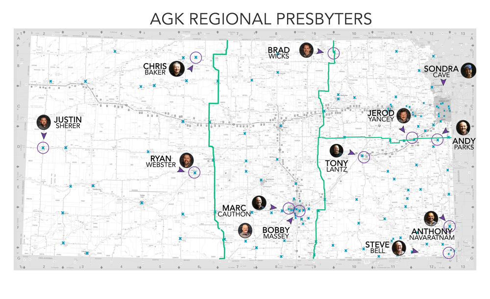 AGK Maps — AGK Ministry Network