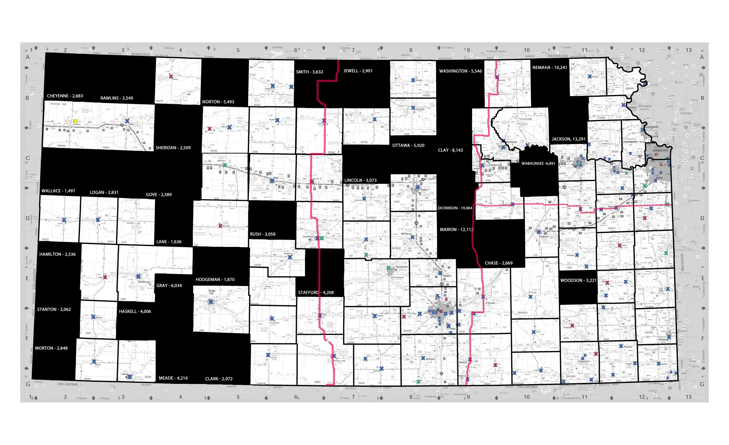 AGK Maps — AGK Ministry Network