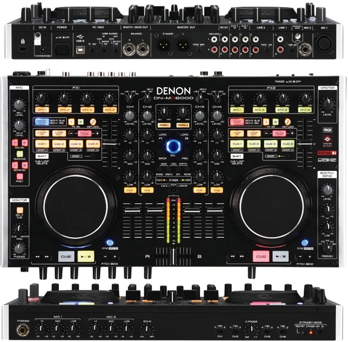 Denon DN-MC6000 4-Deck DJ Controller — Ableton Live School數位音樂雜誌