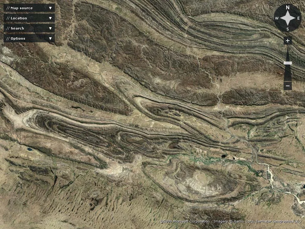 Macdonnell Ranges Map