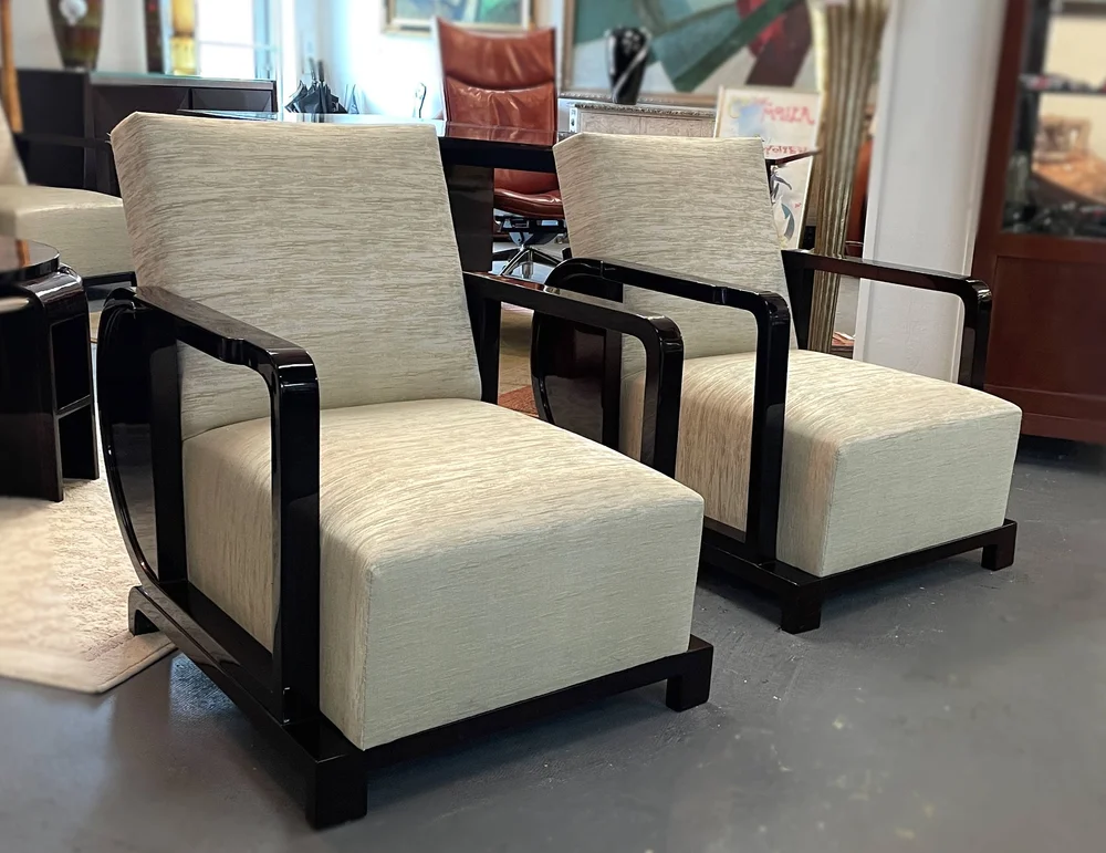 French Lounge Chairs