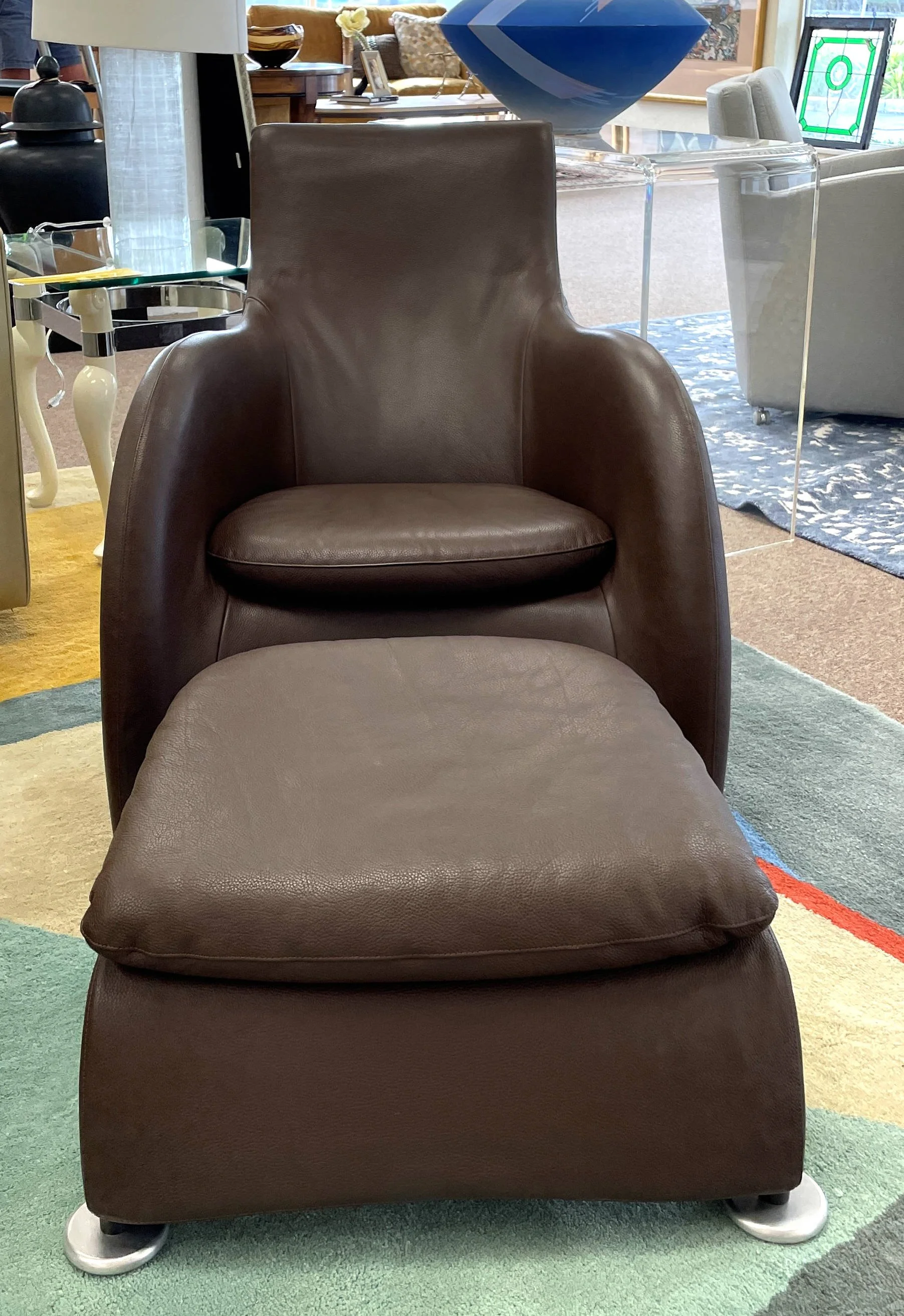 Encore Furniture Gallery-Pair - Gerard Van Der Berg Montis Leather ...