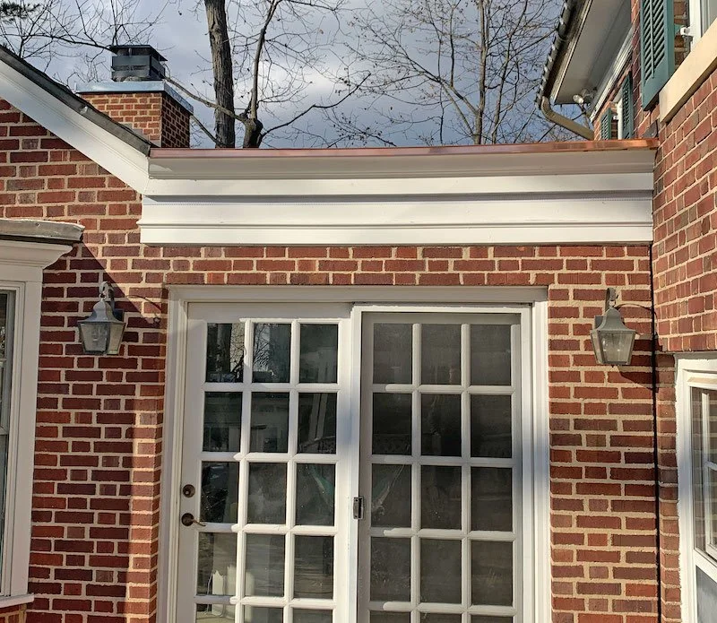 Copper Scupper & EPDM Roofing Installation for Ann Arbor Home