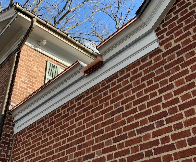 Copper Scupper & EPDM Roofing Installation for Ann Arbor Home