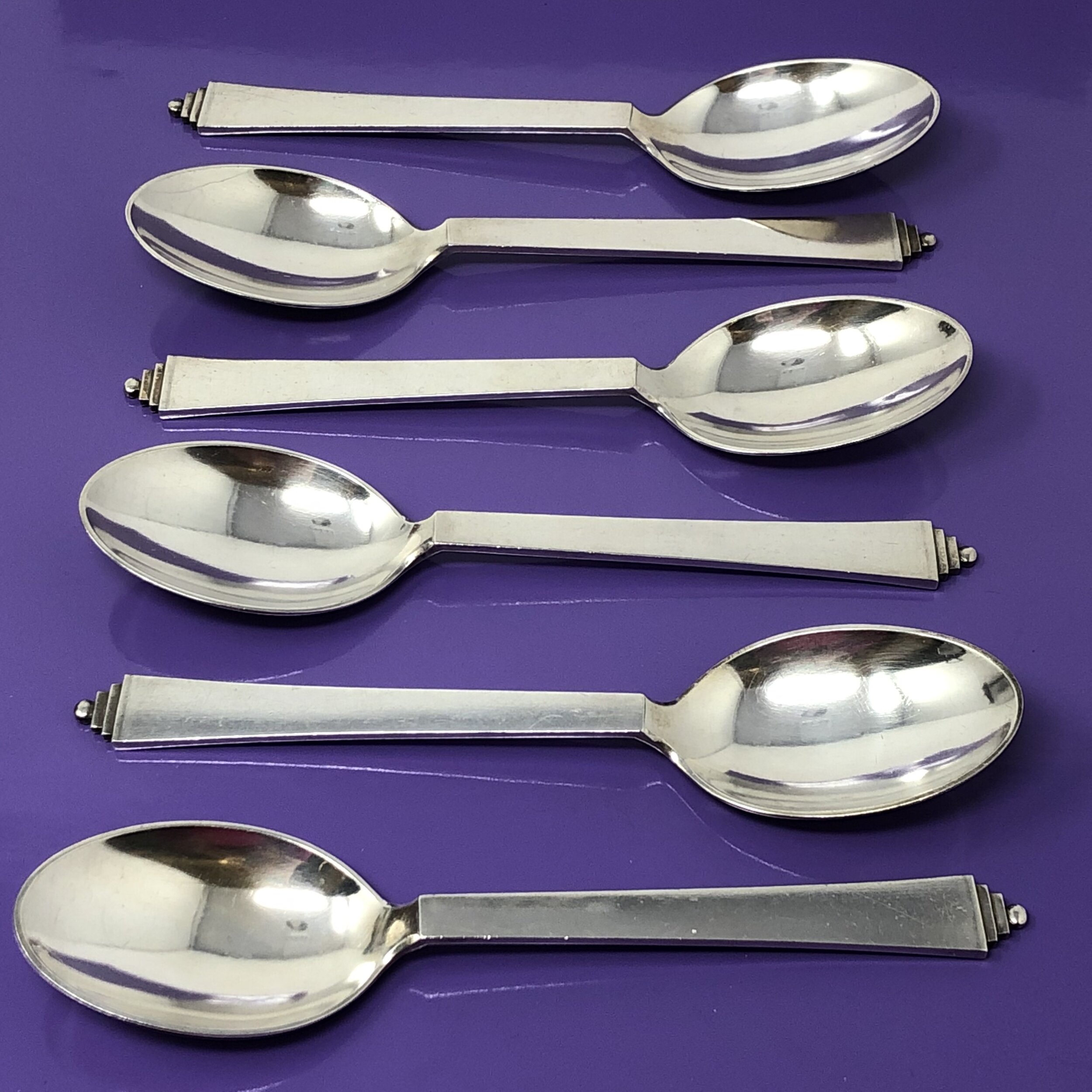 Vintage Georg Jensen Pyramid/Pyramide Flatware Pattern — Jensensilver.com