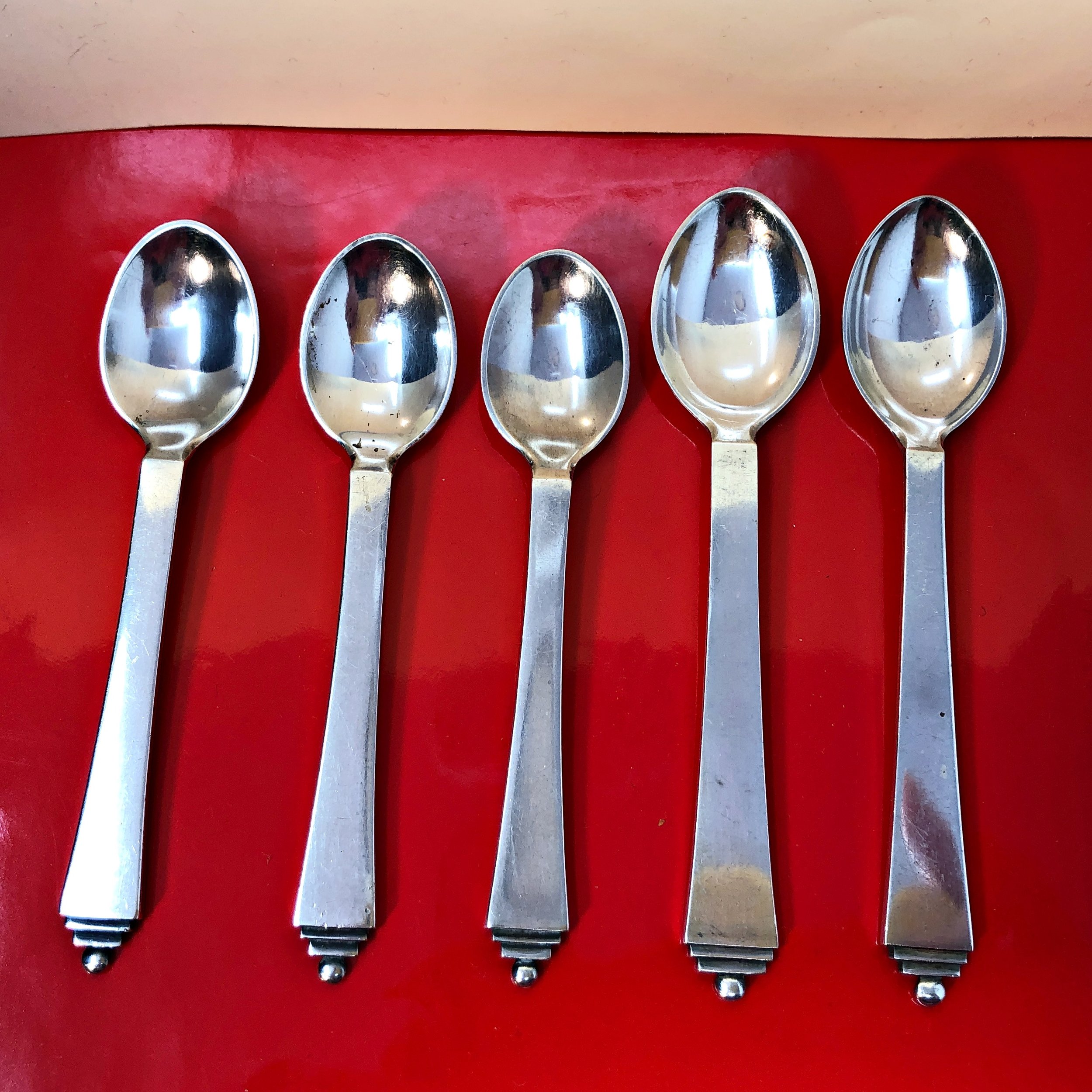 Vintage Georg Jensen Pyramid/Pyramide Flatware Pattern — Jensensilver.com