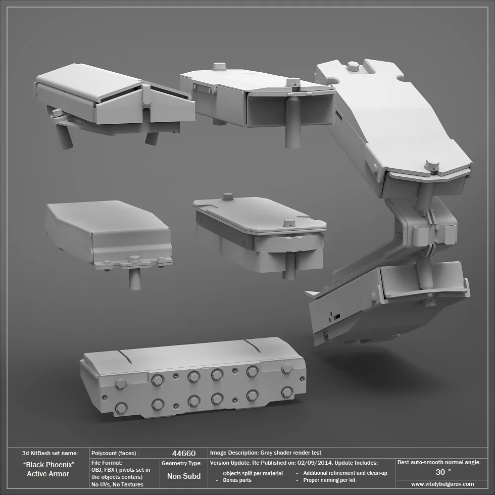 Black Phoenix: Active Armor Pack — Vitaly Bulgarov