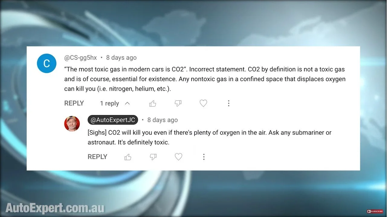 Why CO2 is the most deadly gas in car exhaust