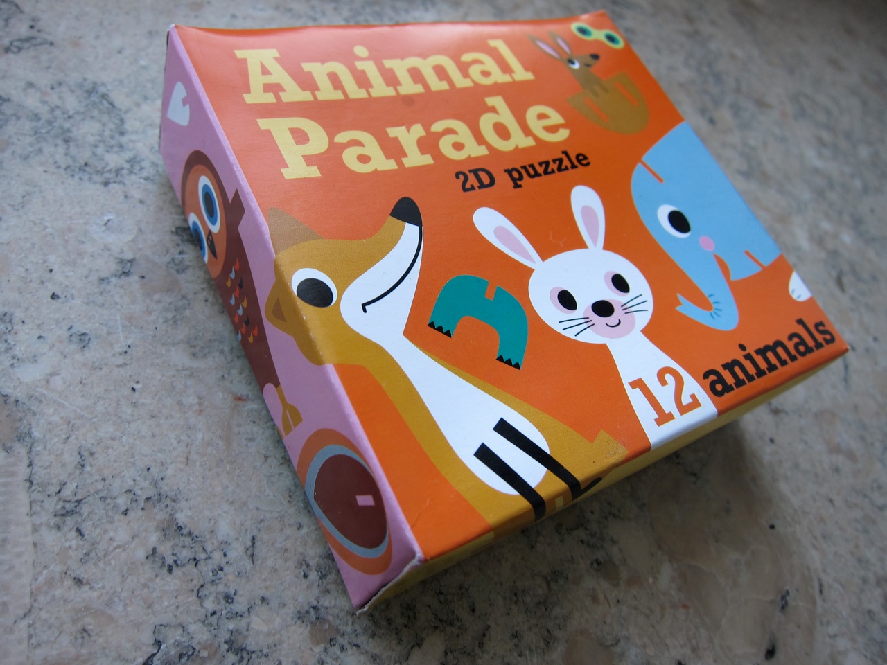 2D/3D Swedish animal puzzle — paperposts