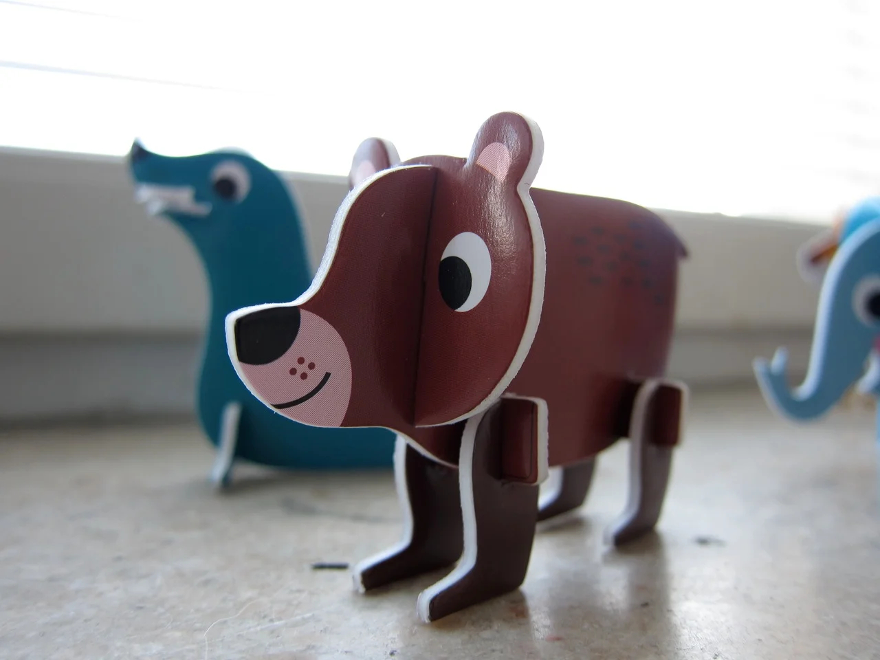 2D/3D Swedish animal puzzle — paperposts