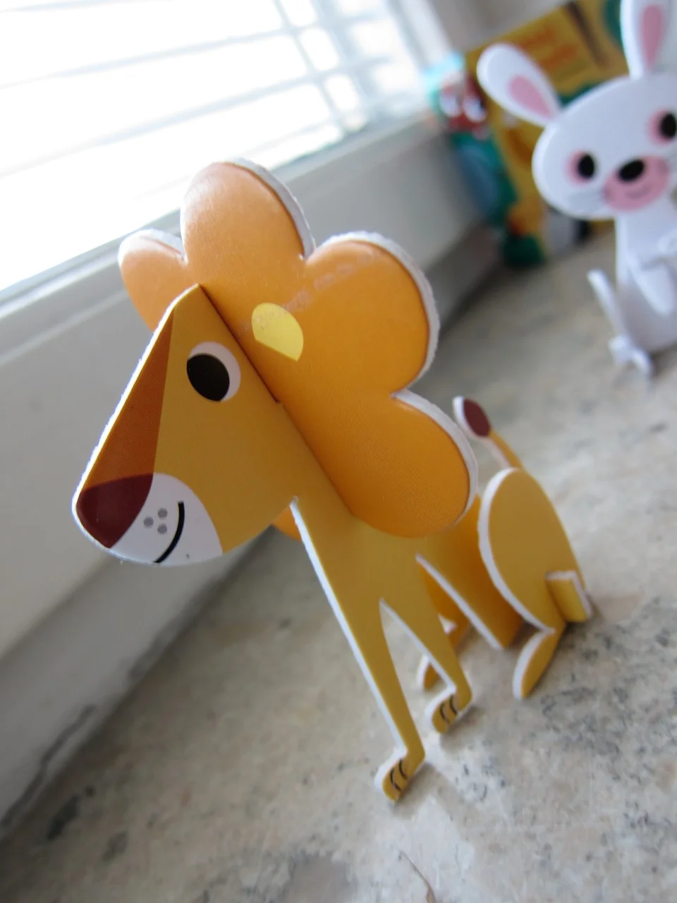 2D/3D Swedish animal puzzle — paperposts