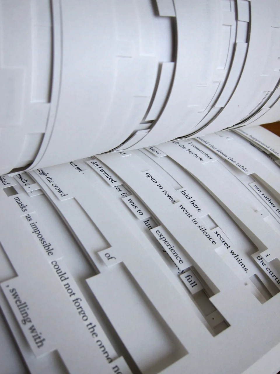 Tree of Codes - The book that couldn't be made. — paperposts