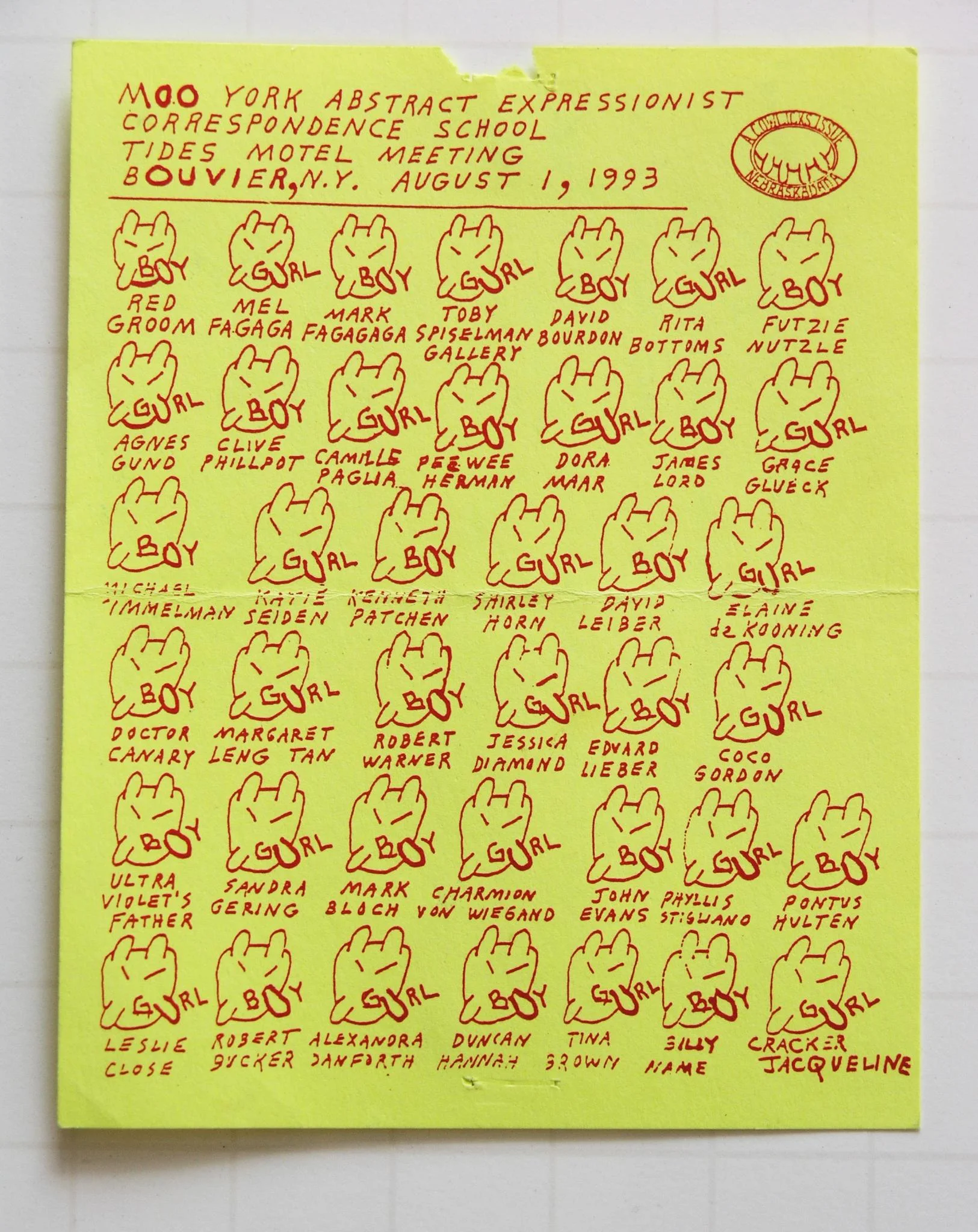 More mail art from the early 90's — paperposts