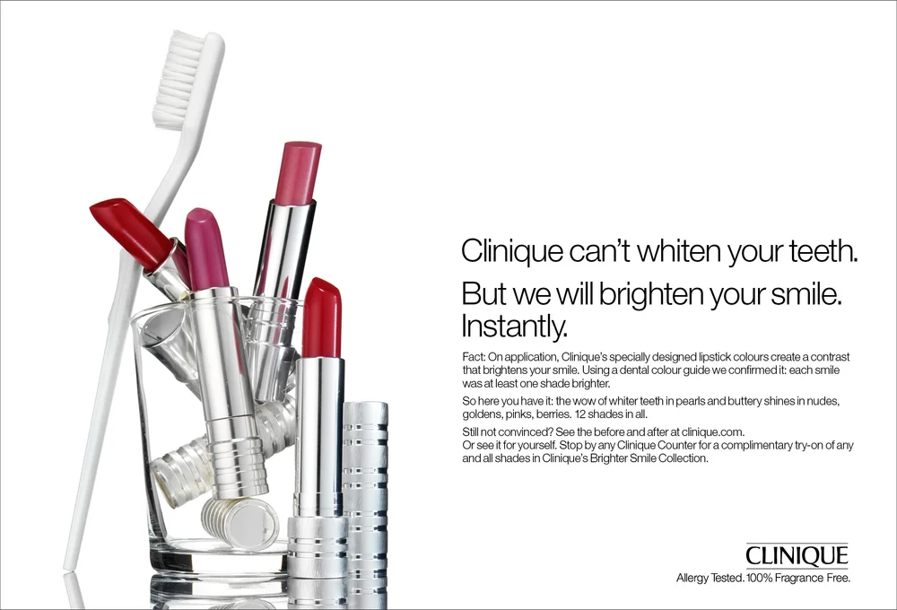 Clinique Global Advertising — amy belledin, brand builder, creative and ...