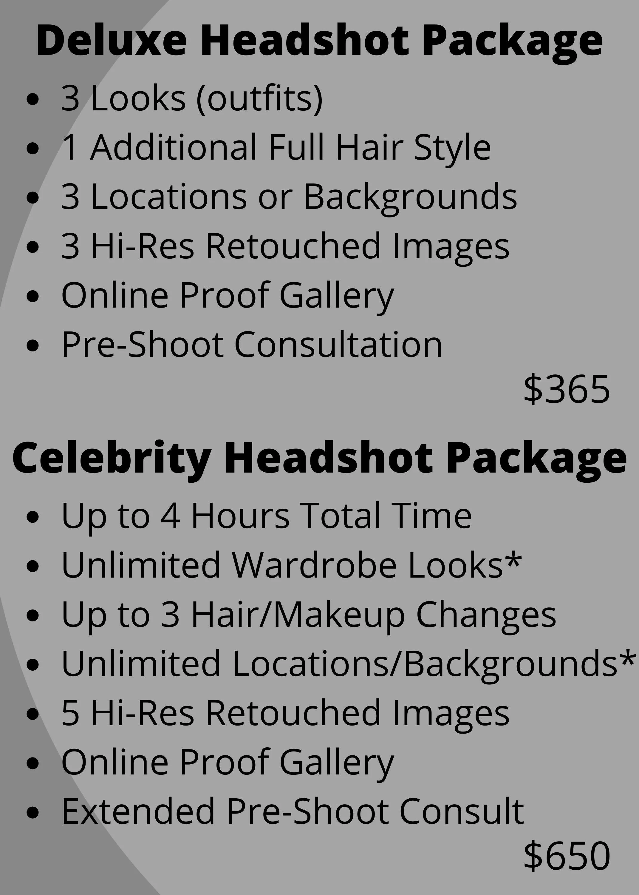 Performer & Actor Headshots — Ashland Thomas Photography