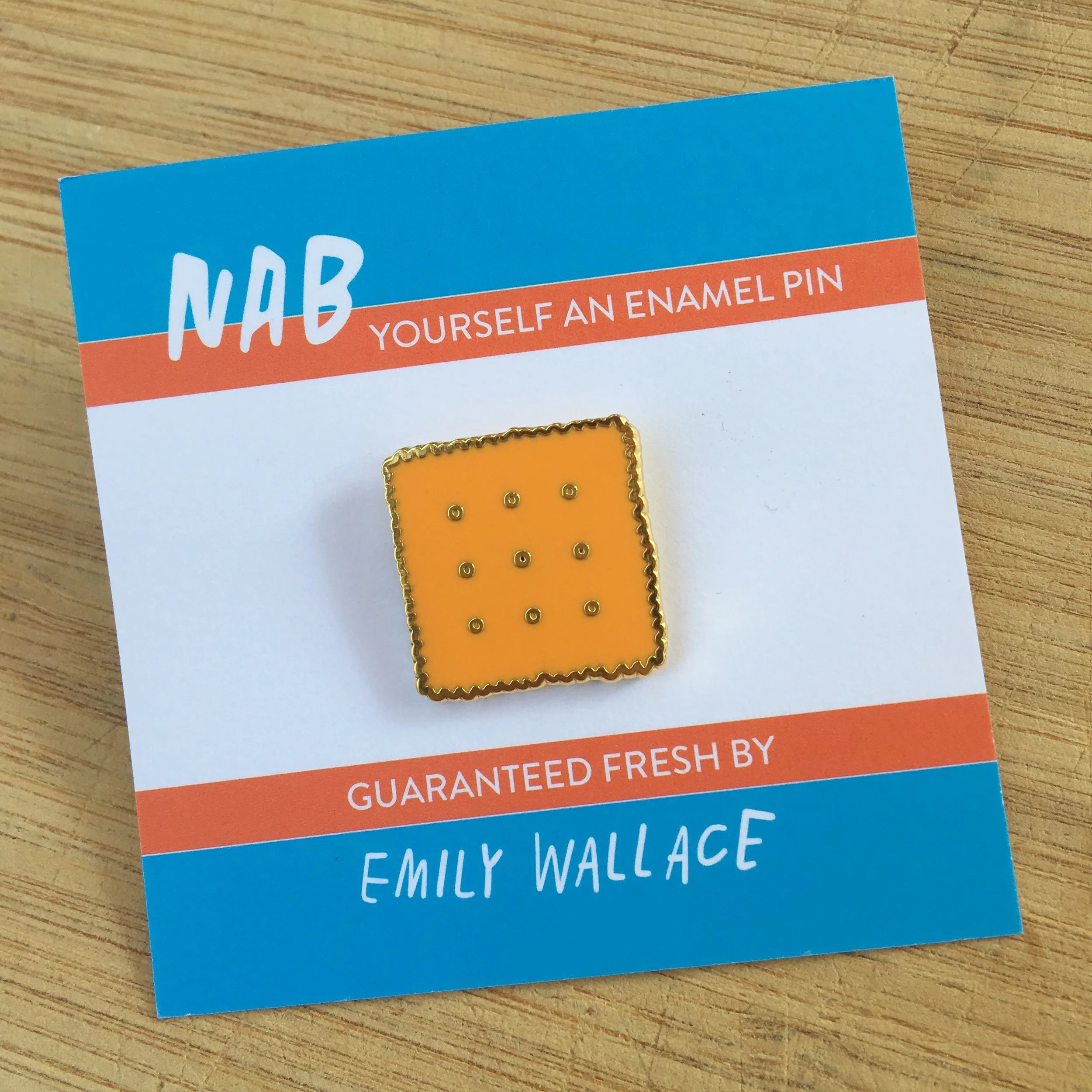 NAB Enamel Pin — Emily Wallace