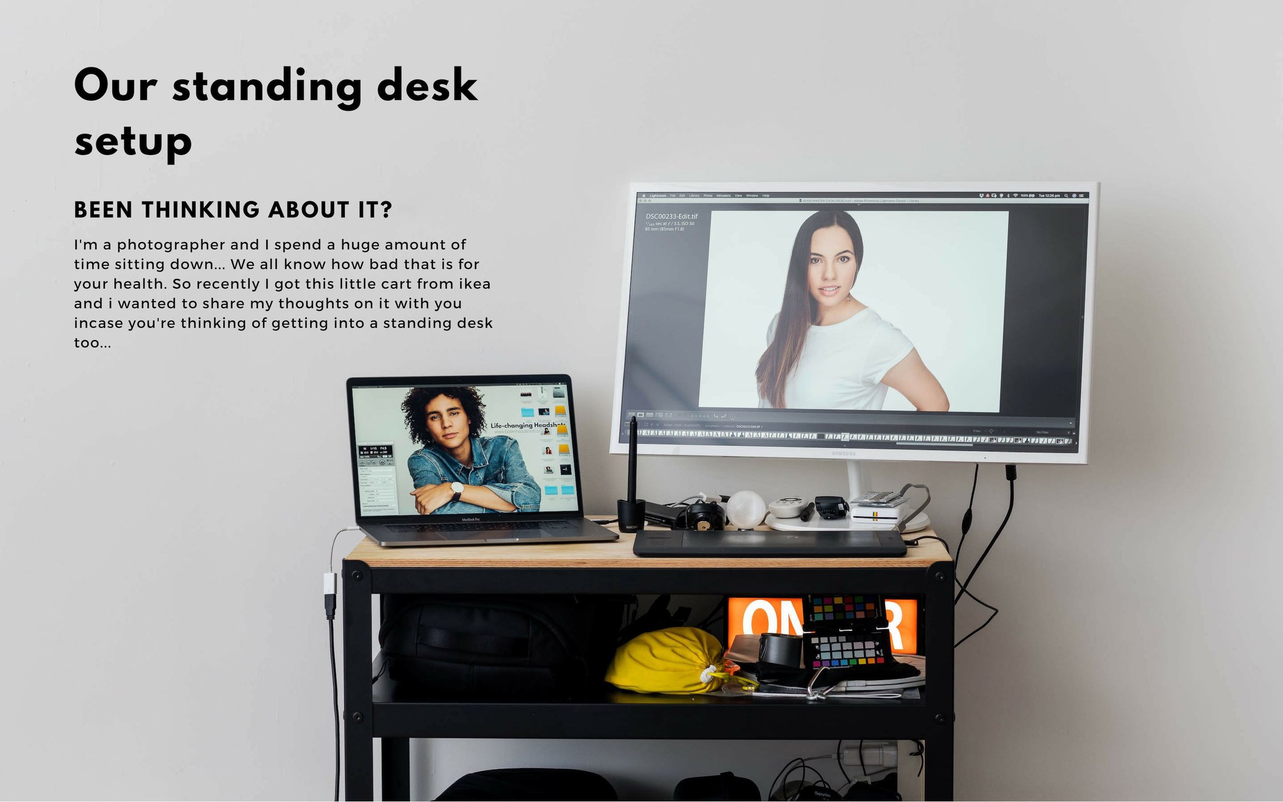 10 reasons you need a Standing Desk — Headshot and Portrait ...