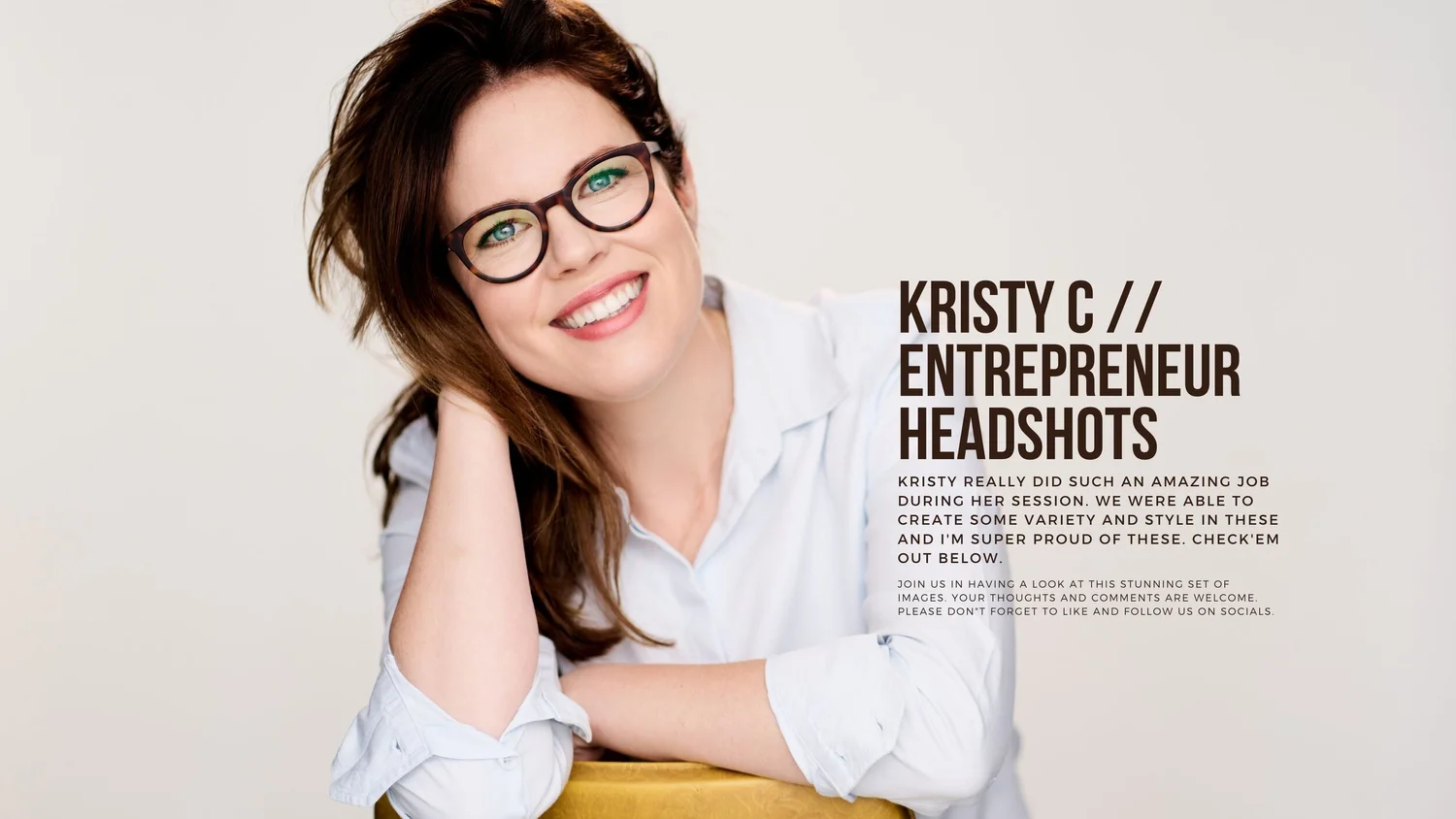 Kristy C // Entrepreneur Headshots // Boem Headshots Adelaide ...