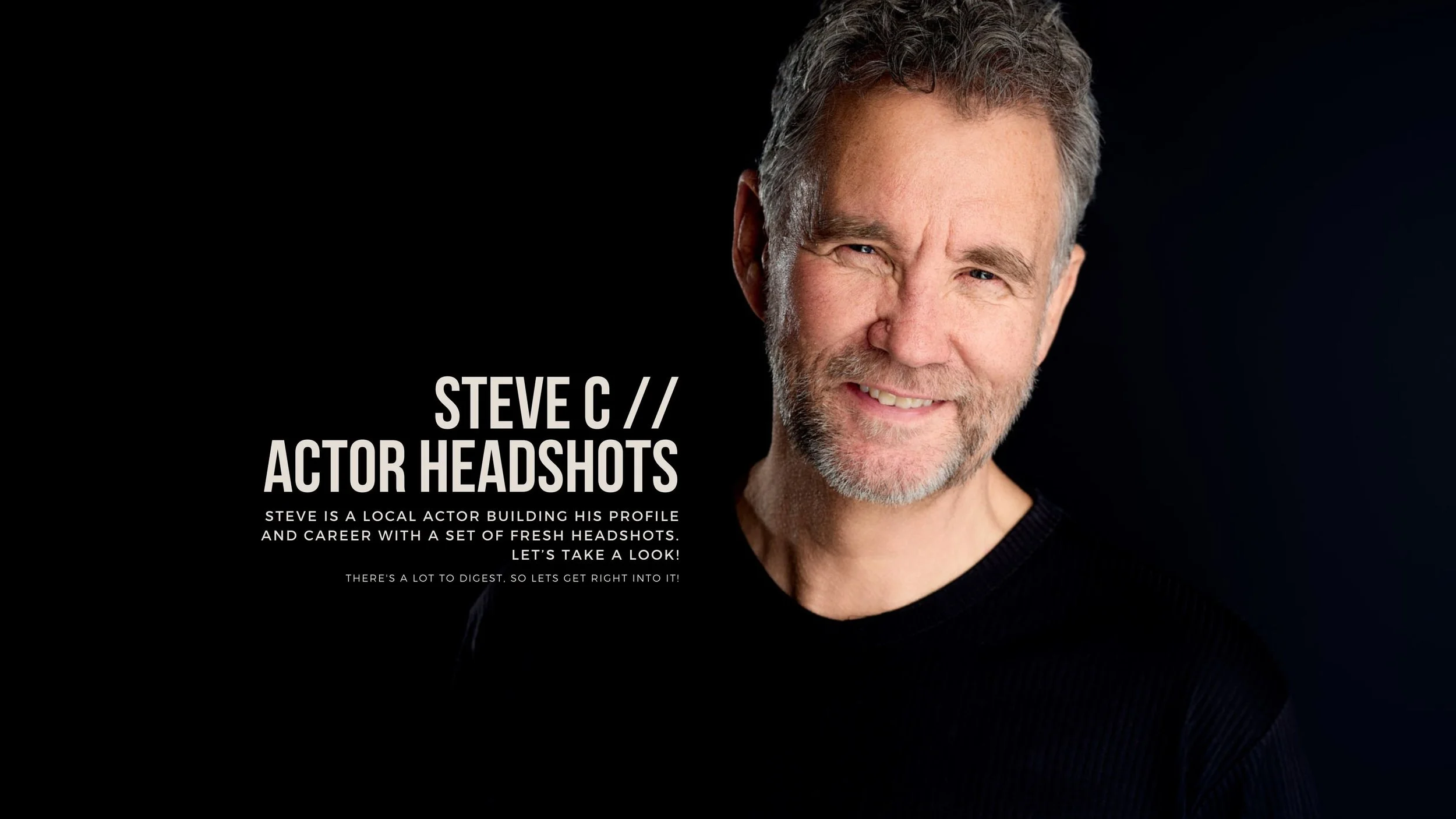 Professional Actor Headshots for Steven Coy by Boem Headshots Adelaide ...