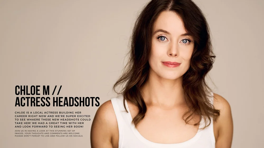 Chloe M - Actress Headshots - Boem Headshots Adelaide — Headshot and ...