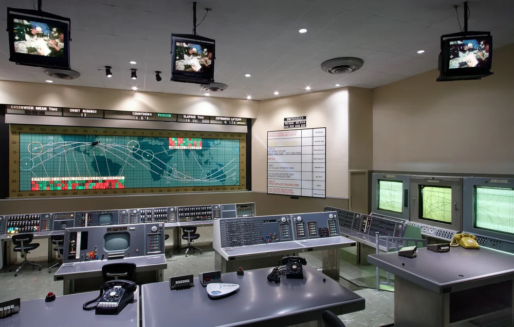 Old Nasa Control Room