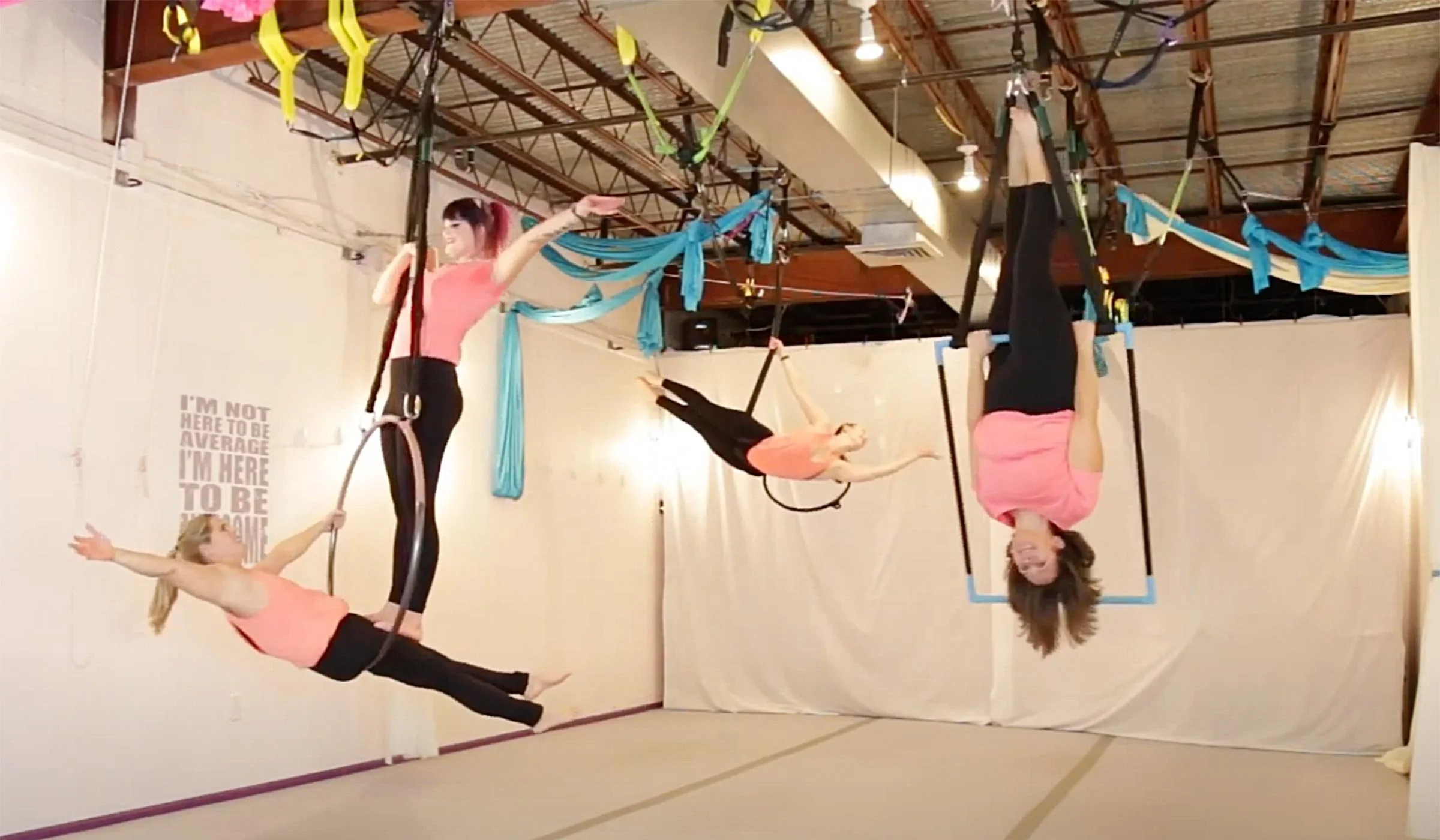 Aerial Fitness Classes and Aerial Technique™ Teacher Training
