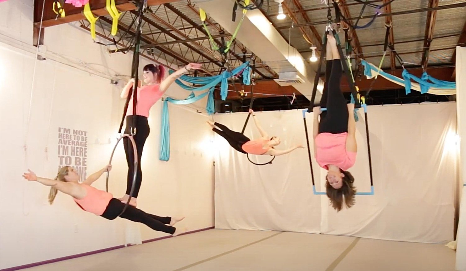 Aerial Fitness Classes and Aerial Technique™ Teacher Training