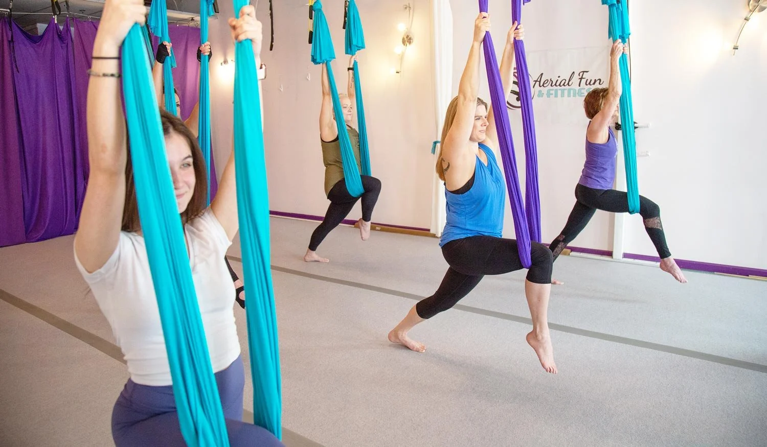 Aerial Fitness Classes and Aerial Technique™ Teacher Training