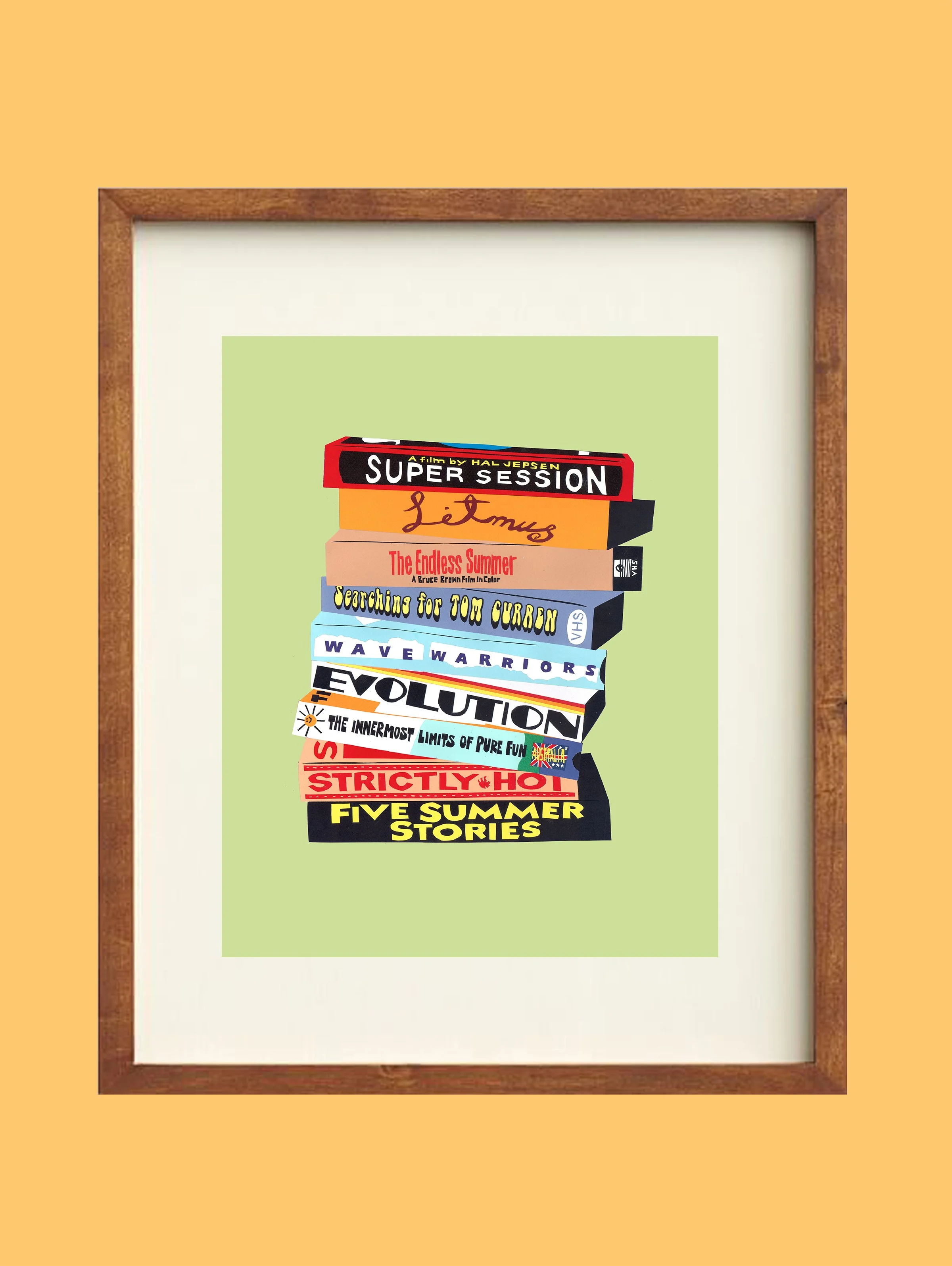 NATHAN MCKEE x INNOCNTS VHS PRINT — Innocnts