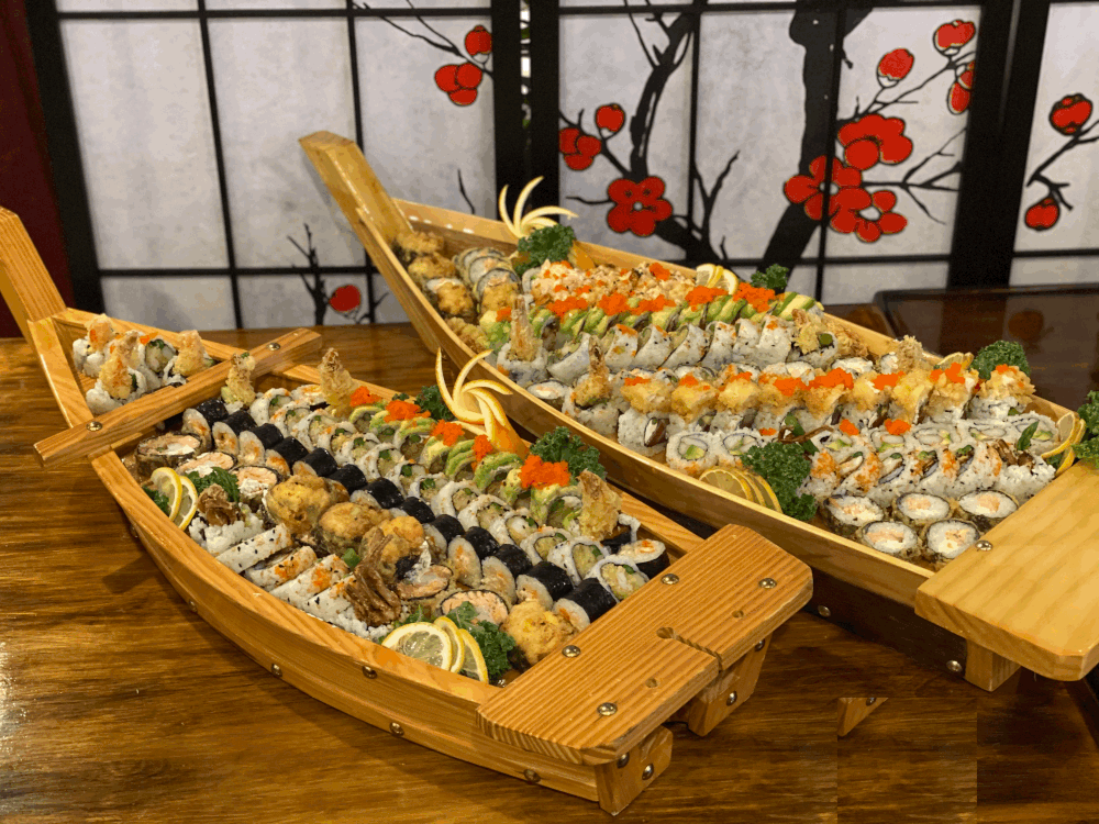 Beautiful Sushi Boat