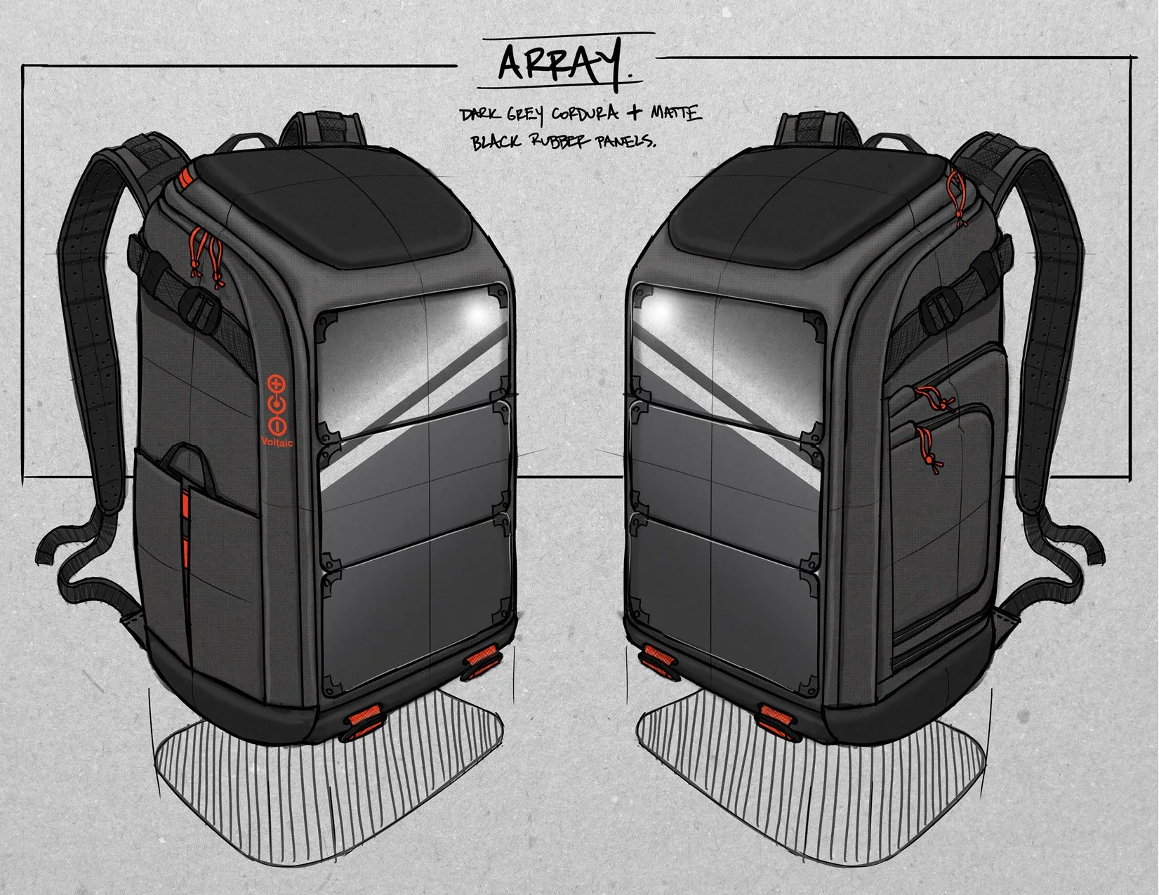 VOLTAIC SYSTEMS | Solar Backpacks — BRENT RADEWALD